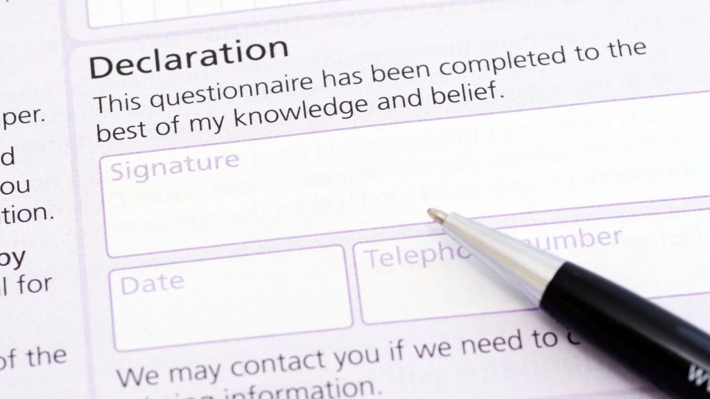 completing forms properly (2) - Aid4Disabled